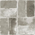 FloorPops Harvard Brick Grey Peel and Stick Floor Tiles Set of 20 ...