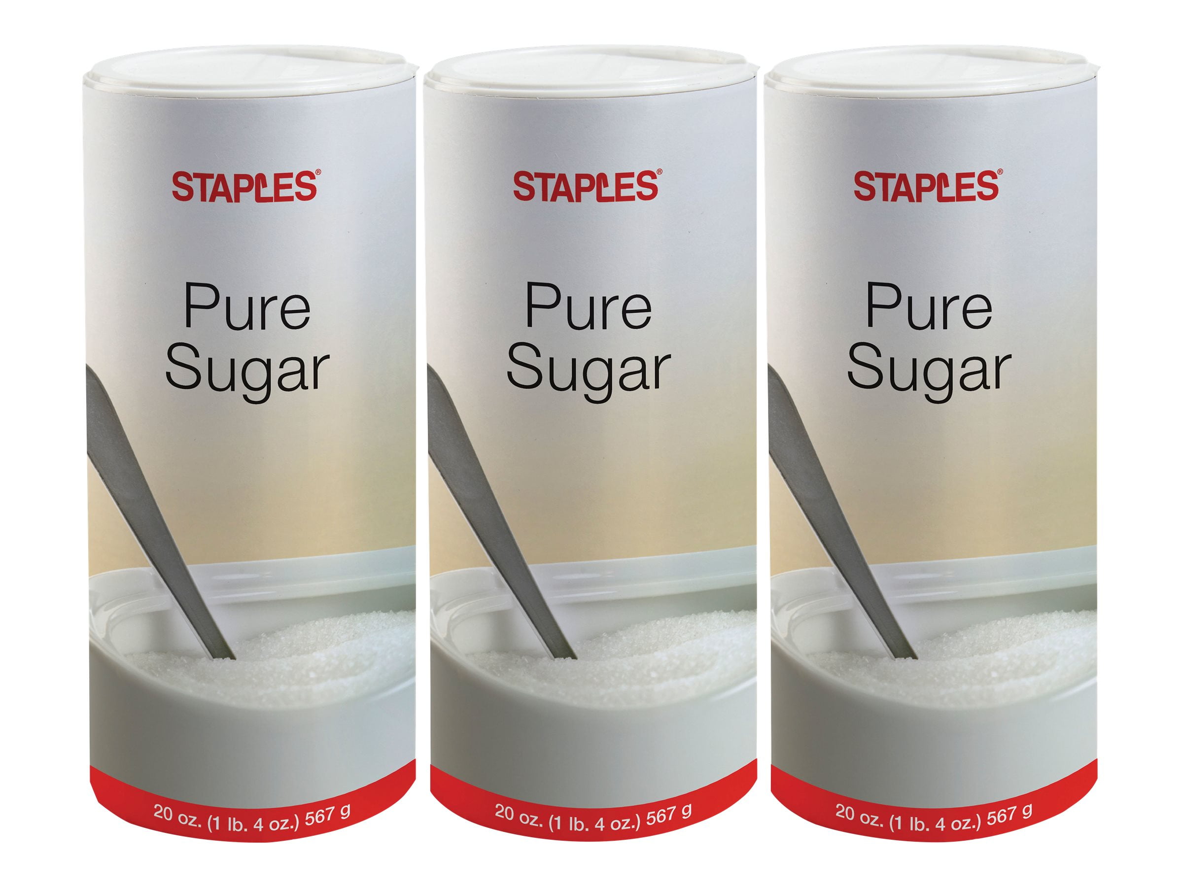 Staples - Cane granulated sugar - pack of 3 - Walmart.com - Walmart.com