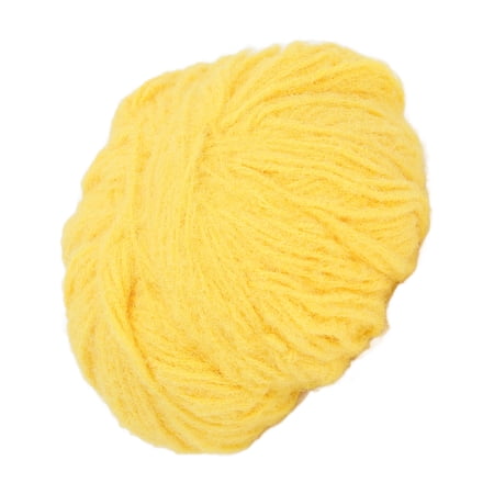 Yellow Wool Yarn, DIY Knitting Wool Knitting Yarn For Clothing For DIY ...