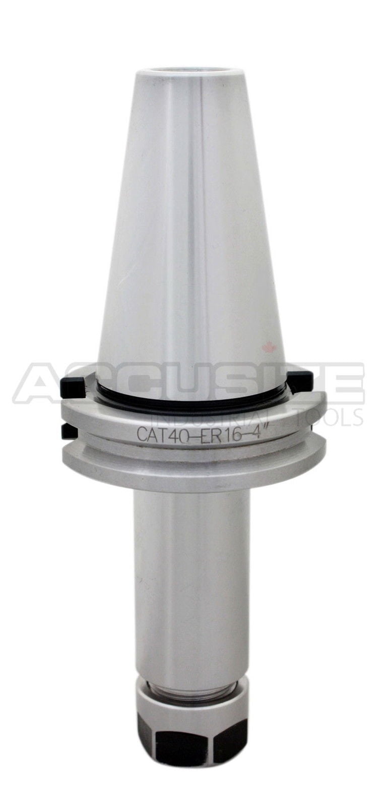 Accusize Cat40 V-Flange Collet Chuck for Er16 Collets, Draw Bar Thread ...