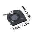 Replacement Laptop CPU Cooling Fan Notebook Radiator Cooling Fan ...