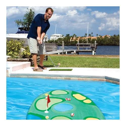 SwimWays Pro-Chip Spring Mini Golf Swimming Pool Floating Game | 12210 ...