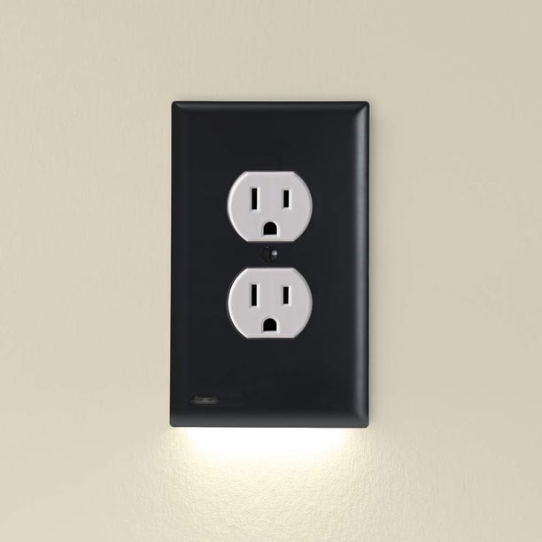 Snappower O1gl-X-Np20 Guidelight 2 Duplex Night Light Outlet Cover ...
