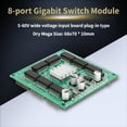 Plug And Play 8 Port Gigabit Ethernet Switches Module With Wide ...