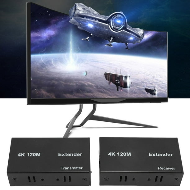 Extensor 4K De 120 M, Extensor Ethernet 4K De 30 Hz Que Transmite ...