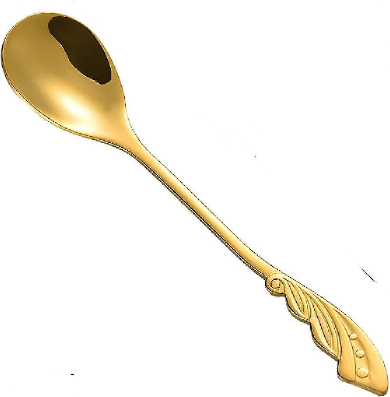 304 Stainless Steel Four-leaf Clover Spoon Rose Heart Shaped Wing Spoon ...