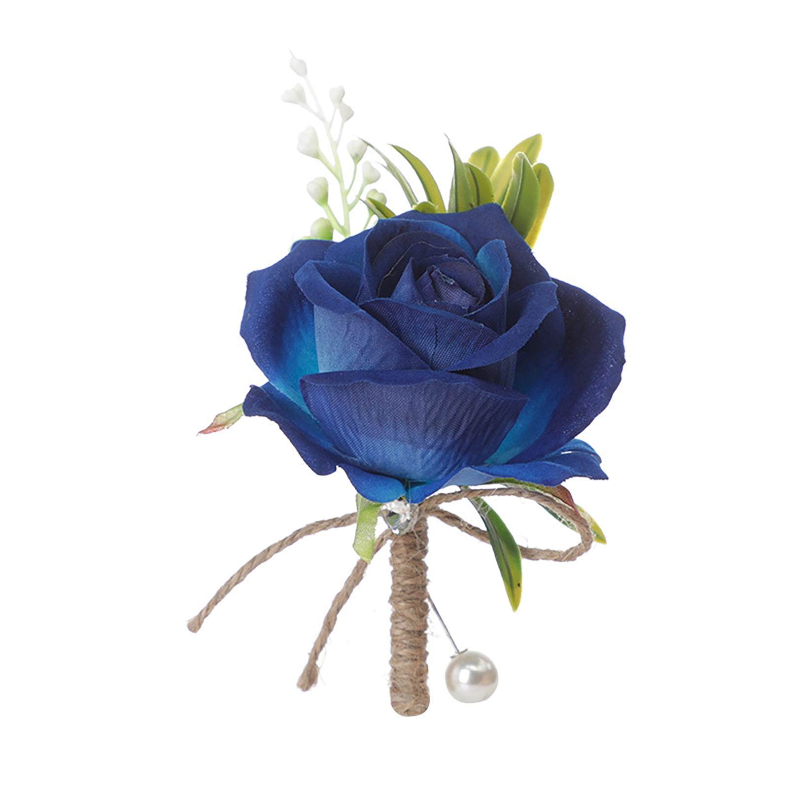 Best Man Brooch Pastoral Style Natural Romantic Realistic Rose ...