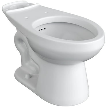 TOTO® Drake® Elongated TORNADO FLUSH® Toilet Bowl with CEFIONTECT ...