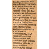 Landmark Coffee Colombian Supremo Whole Beans, 32 oz - Walmart.com