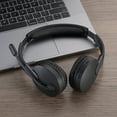 onn. Wireless On-Ear Headphones With Rotating Boom Microphone - Walmart.com