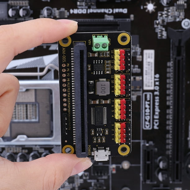 Micro Bit PWM Servo Motor Driver Motor Drive Shield Board 16 canales para Arduino | Walmart en línea