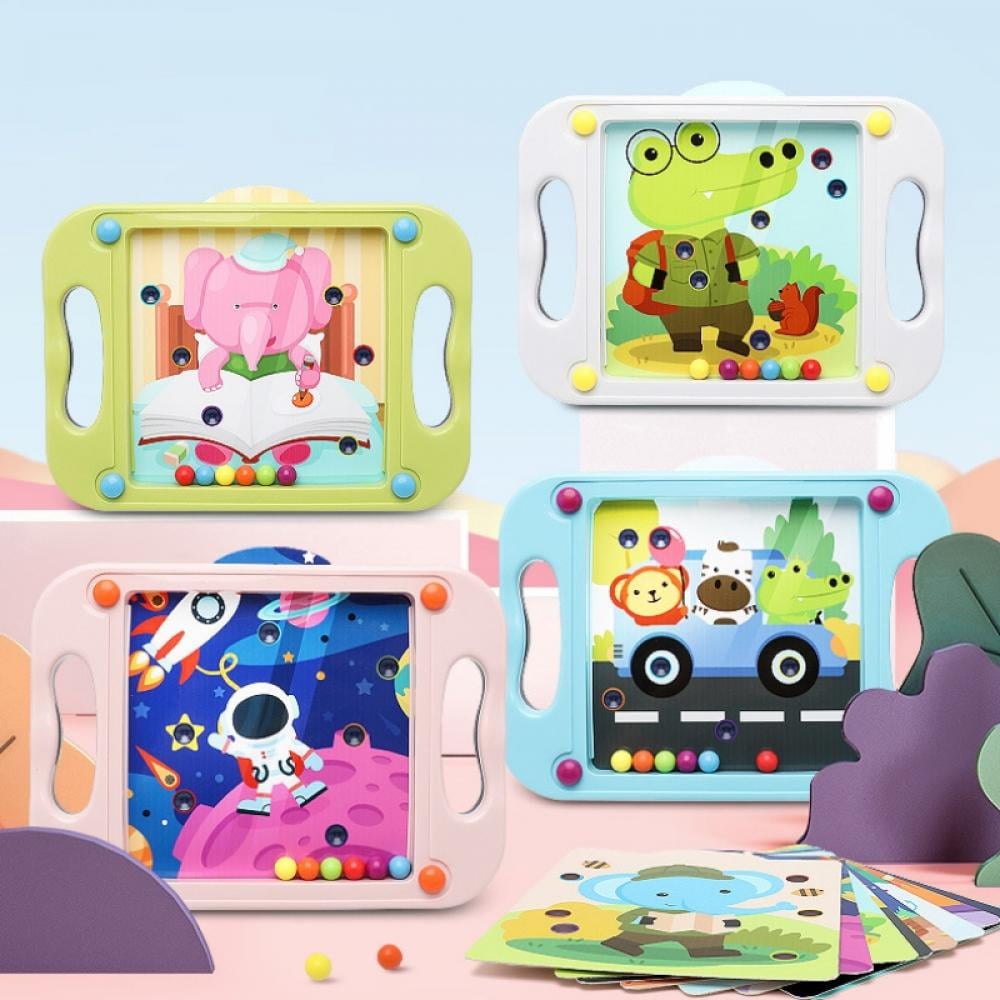 Buy Balance Ball Board Handheld Game, Mini Fidget Toys and Hand-eye ...