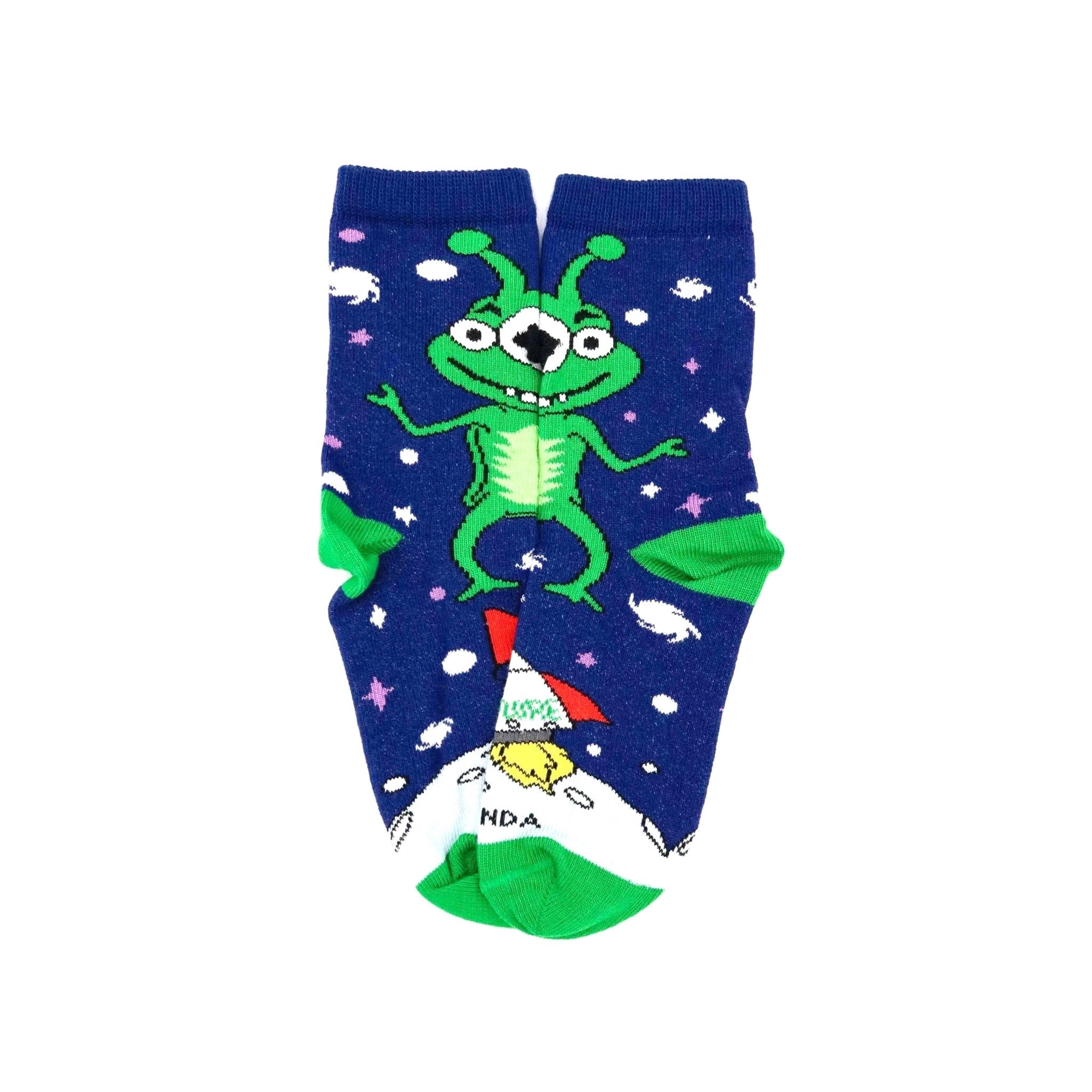 Cotan the Alien Socks (Ages 0-7) from the Sock Panda - Walmart.ca