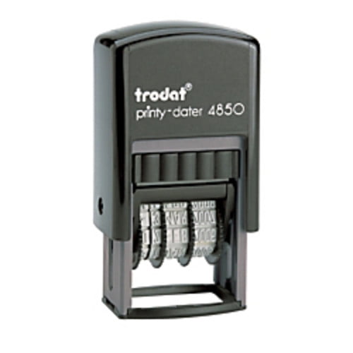 Trodat Trodat Econ Micro 5-in-1 Message Stamp, Dater, Self-Inking, 1 x ...