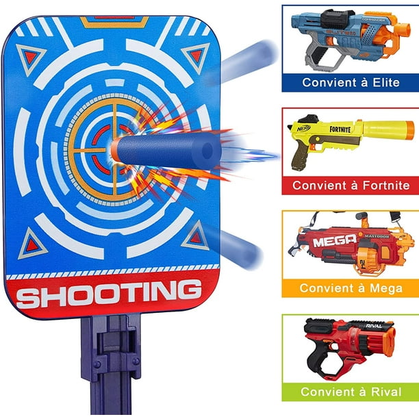 SHAR Target for Nerf Automatic Game Shooting Target with Light and ...