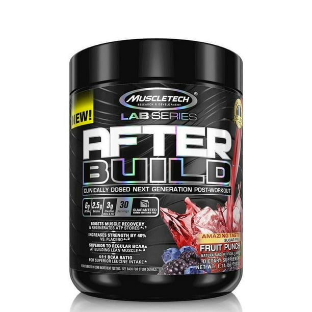 Recuperador muscular Muscletech After Build 30 Servicios Muscletech ...