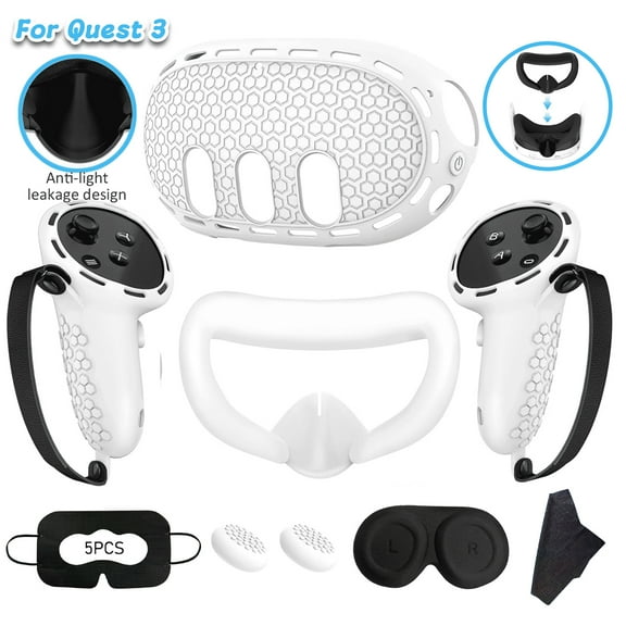 Battery Cover Case For VR Headset Secure Silicone Holder Battery Cover ...