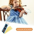 Violin Finger Guide Sticker Adhesive Fingerboard Guide Label Intonation