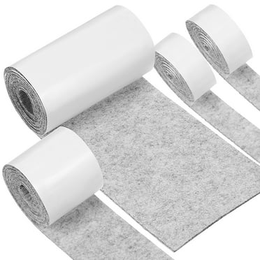 3 Packs Felt Furniture Pads, Heavy Duty Felt Strip Roll with Adhesive ...