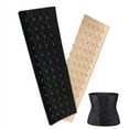 Black Belly Wrap Extender with 16/13 Hooks for Waist Cinching and Belly ...