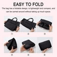 Compact Foldable Travel Bag, Hand Luggage Size, Modern Aesthetic, Water ...