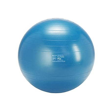 Gymnic Classic Plus Burst-Resistant Exercise Ball, Blue (65 cm ...