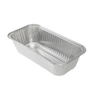 Novacart OP PLUMK Bianco Ramage White-with-Gold-Scroll Loaf Pan 6-1/4 ...