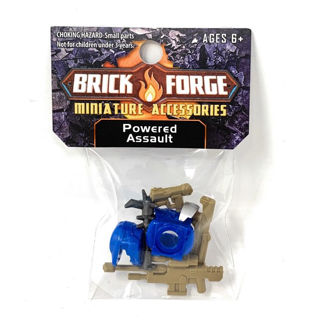Power Assault (Blue) - BrickForge Minifigure Weapons Pack - Walmart.com