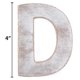 On the Surface Rustic Letter D, 1 Each - Walmart.com