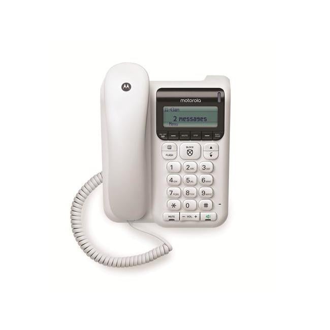 MOTOROLA BY TELEFIELD MOTO-CT610 MOTOROLA CORDED PHONE, ANSWERING ...