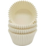 NOGIS 100 Pieces Foil Metallic Cupcake Liners Muffin Wrappers Foil ...