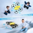 Potensic A20 Mini Drone with Auto Hover, Headless Mode, One Key Takeoff ...