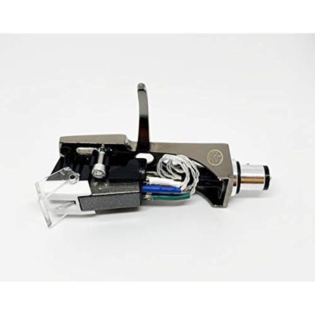 Cartridge and Stylus, needle and Titanium Headshell with mounting bolts ...