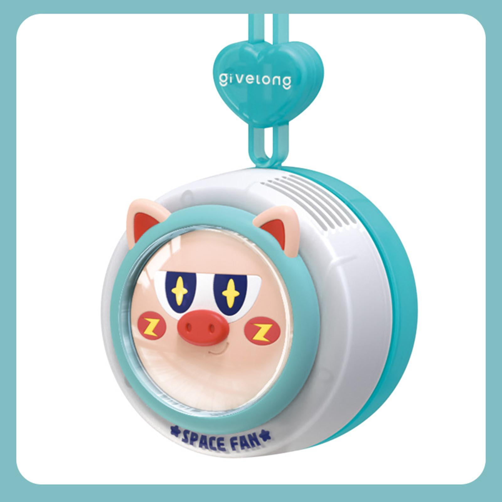 Portable for Kids Neck Cooling Fan USB 3 Speeds Wearable Bladeless ...