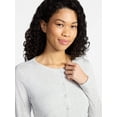 No Boundaries Sleep Pointelle Knit Cardigan, Women’s XXS-3X - Walmart.com