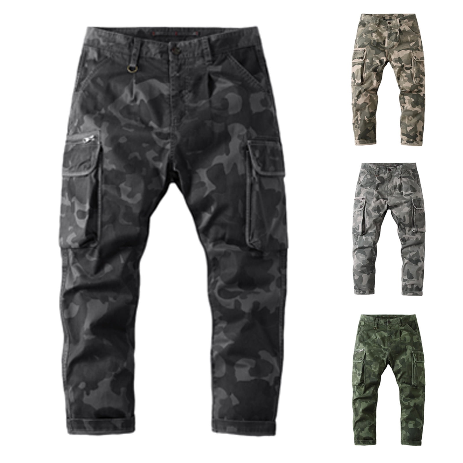 Click here for Juranmo Mens Tactical Pants Camo Cotton Stretch Ca... prices