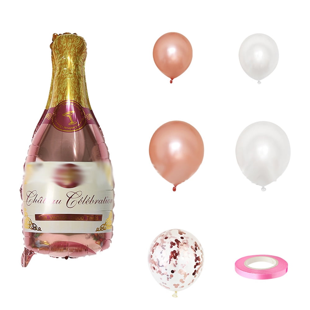 Champagne Bottle Balloon Garland Arch Kit, for Birthday Wedding Baby ...