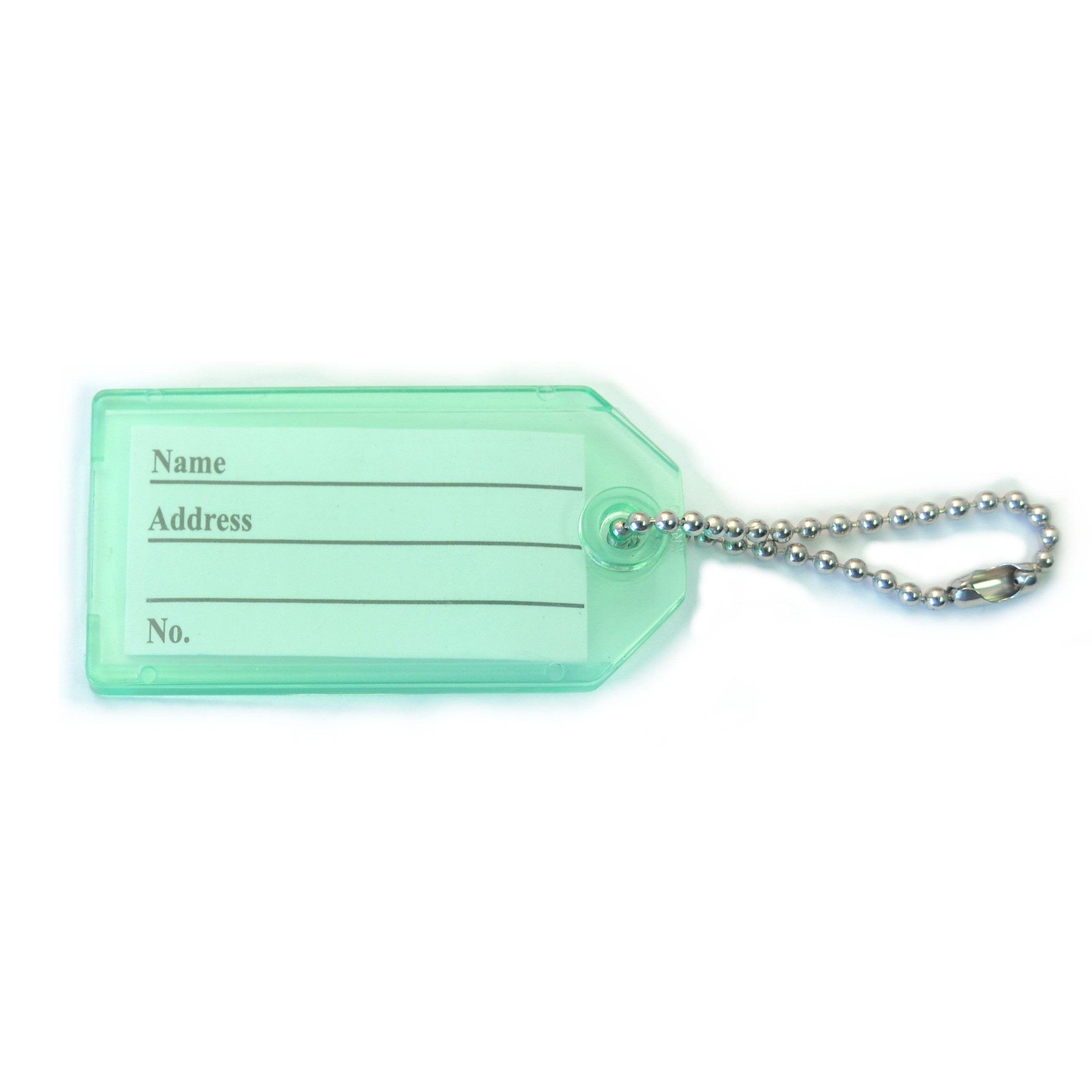 Asst Color ID Tag w/Chain (100 pcs.) - Walmart.com