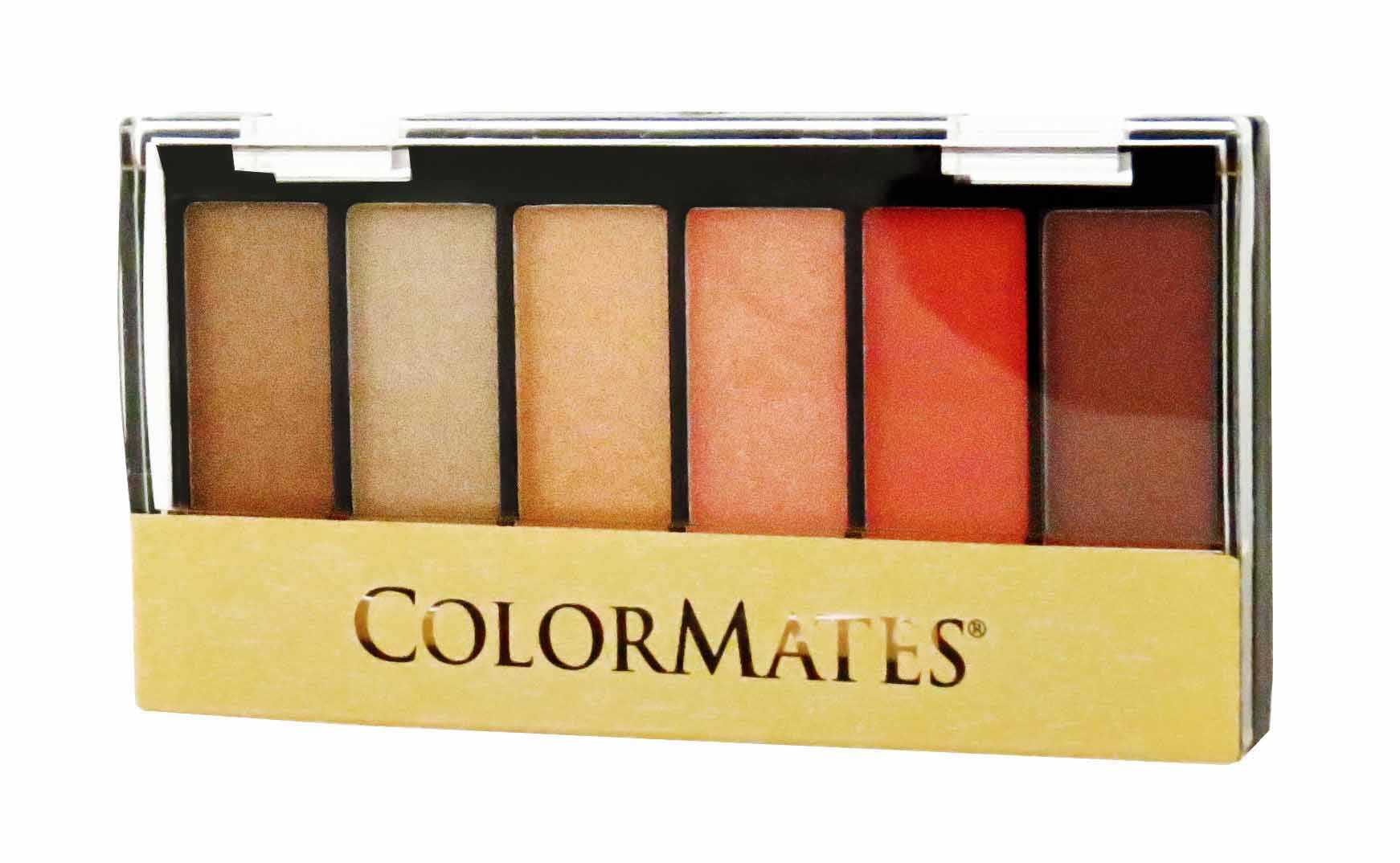 Colormates Mineral 6-Pan Eyeshadow Beige - Walmart.com