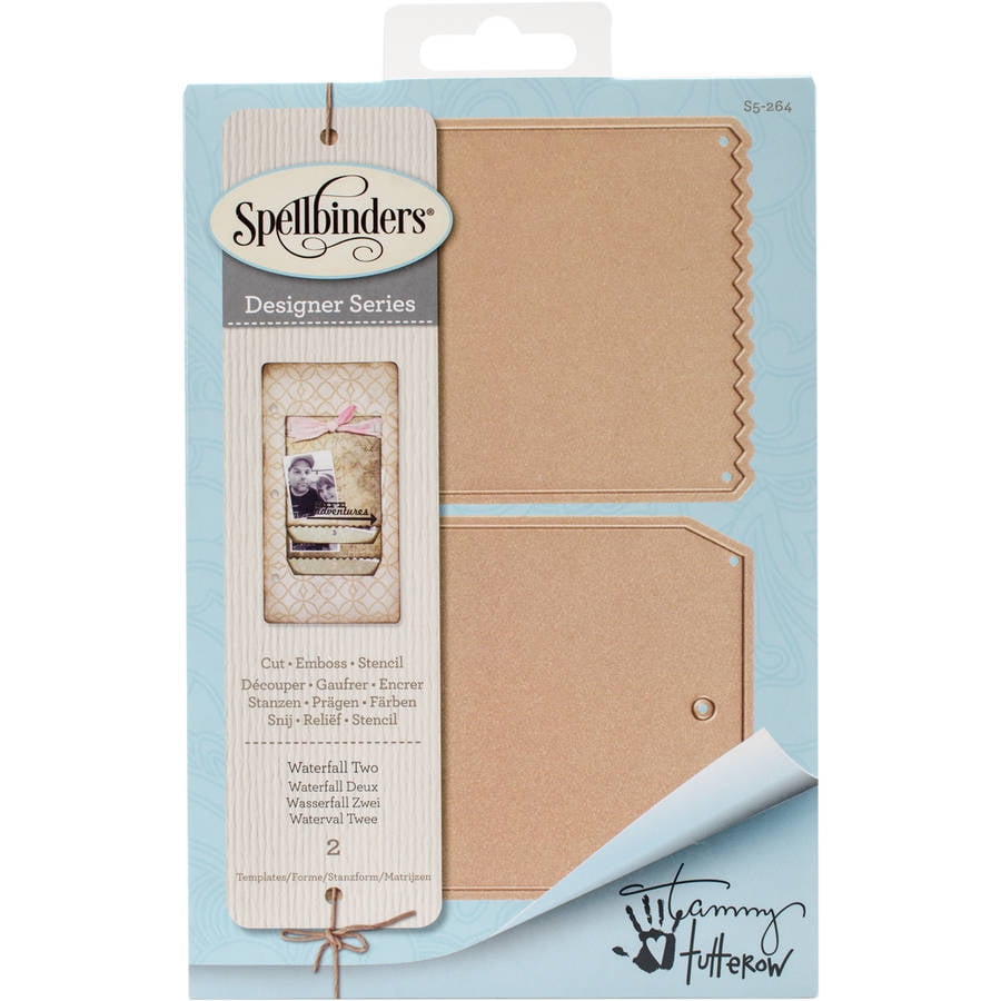 Spellbinders Shapeabilities Dies, Waterfall 2 - Walmart.com - Walmart.com