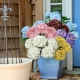 AZXY Artificial Flowers Clearance,Artificial Hydrangeas,Fake Flower ...