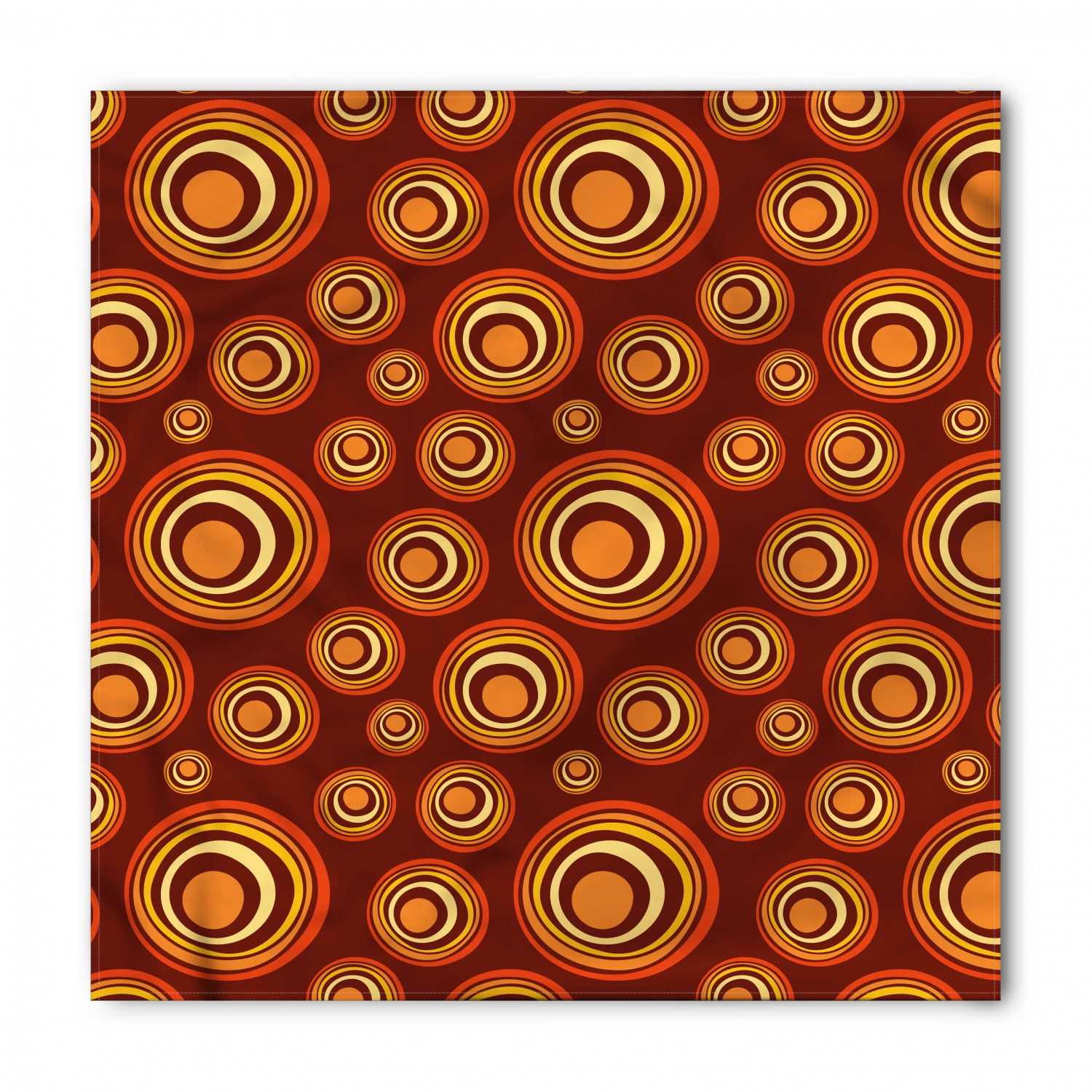 Colorful Bandana, Asymmetrical Circle Shapes, Unisex Head and Neck Tie ...