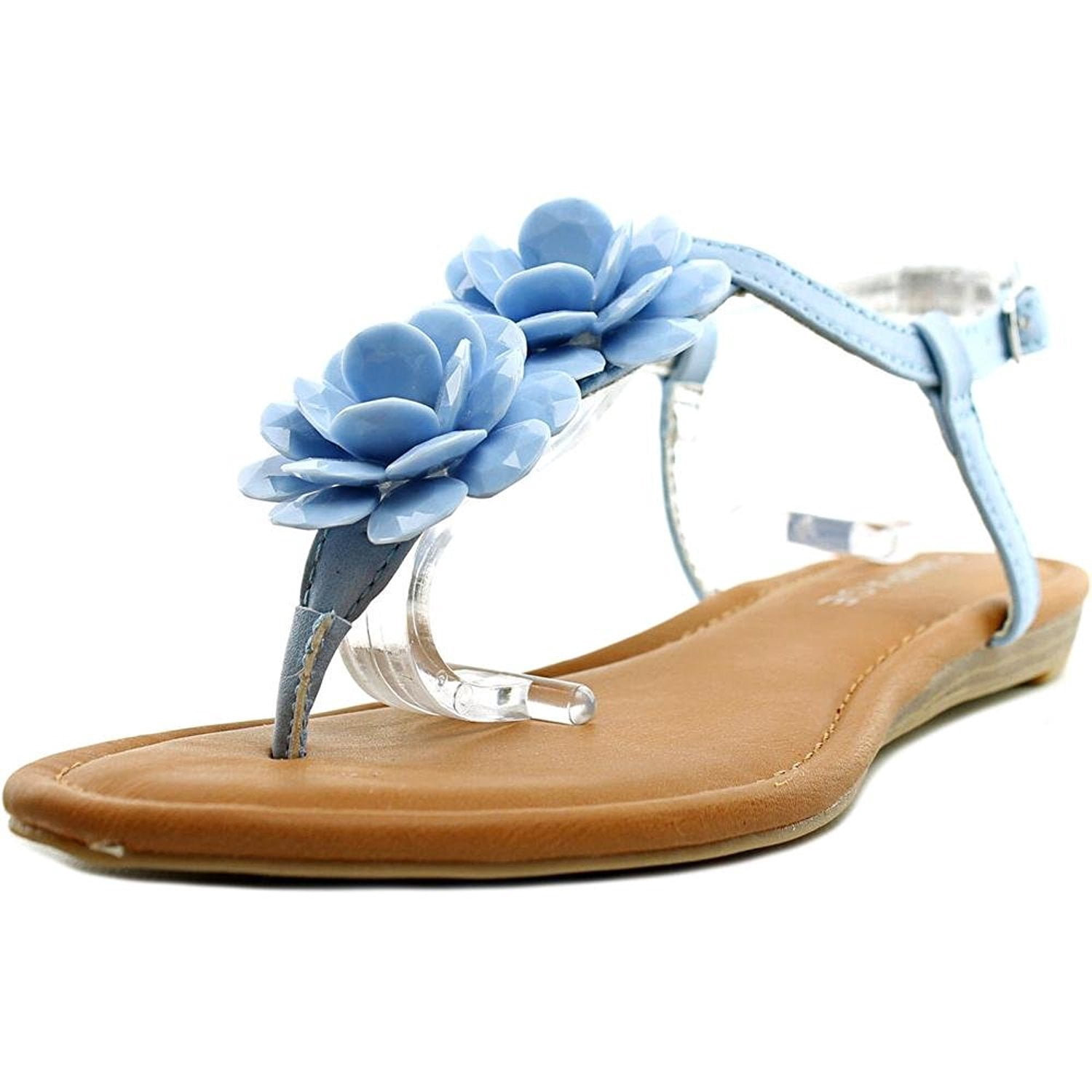 Rampage Dandylion Women US 6 Blue Slingback Sandal - Walmart.com