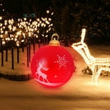 Aihimol Light Up PVC Inflatable Christmas Ball,Aihimol 24 Inch Large ...