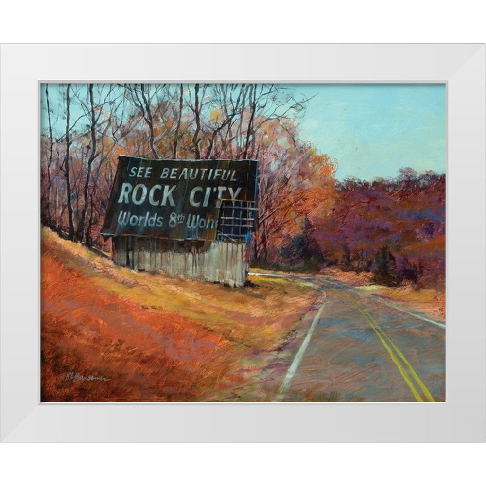 Bansemer, Roger 14x12 White Modern Wood Framed Museum Art Print Titled ...