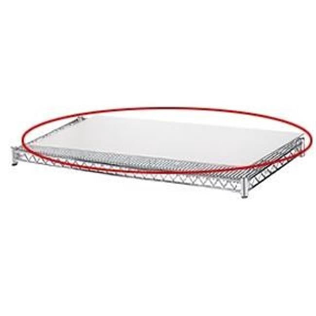 R&B Wire SH1836PI 18 x 36-1-8 White ABS Textured Protective Shelf ...