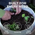 3.5–5 Gallon White Bucket with Lid | Food-Grade | 90-Mil Ultra-Durable ...