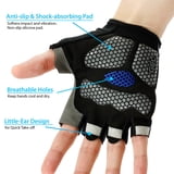 GEARONIC TM Cycling half Finger Mountain Bicycle Men Women Gel Pad Anti ...