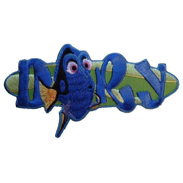 Finding Nemo Movie Dory Name and Character Embroidered Patch - Walmart.com