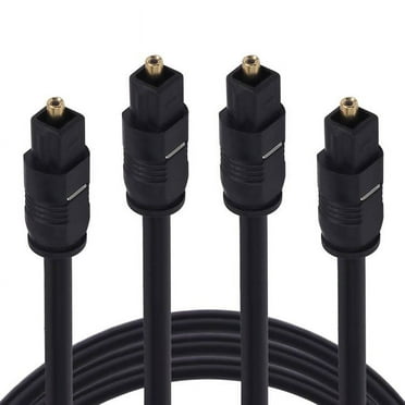 Cables Direct Online 6FT Premium Toslink Digital Optical Audio Cable ...